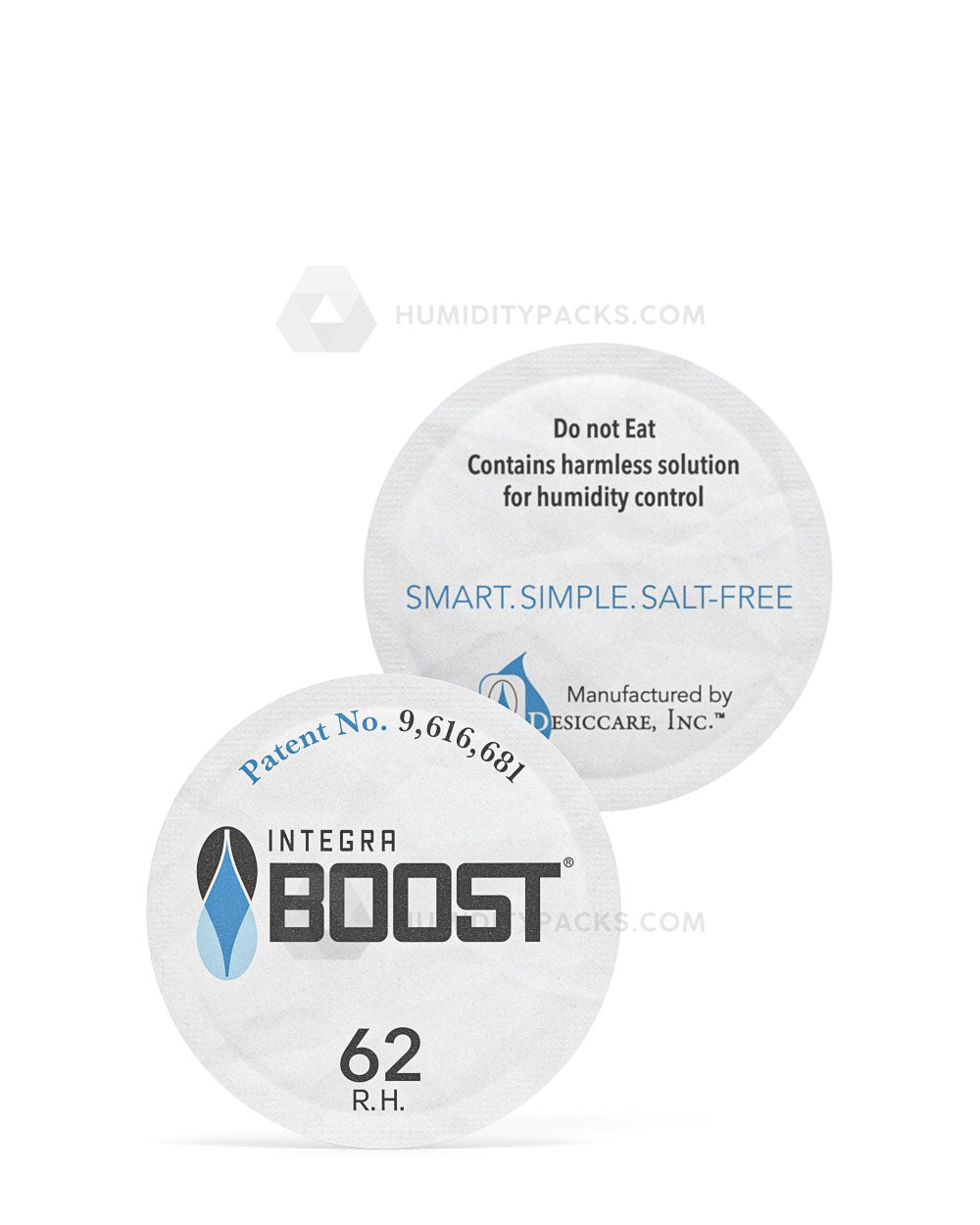 Integra Boost 38mm 62% Humidity Control Packs for Weed