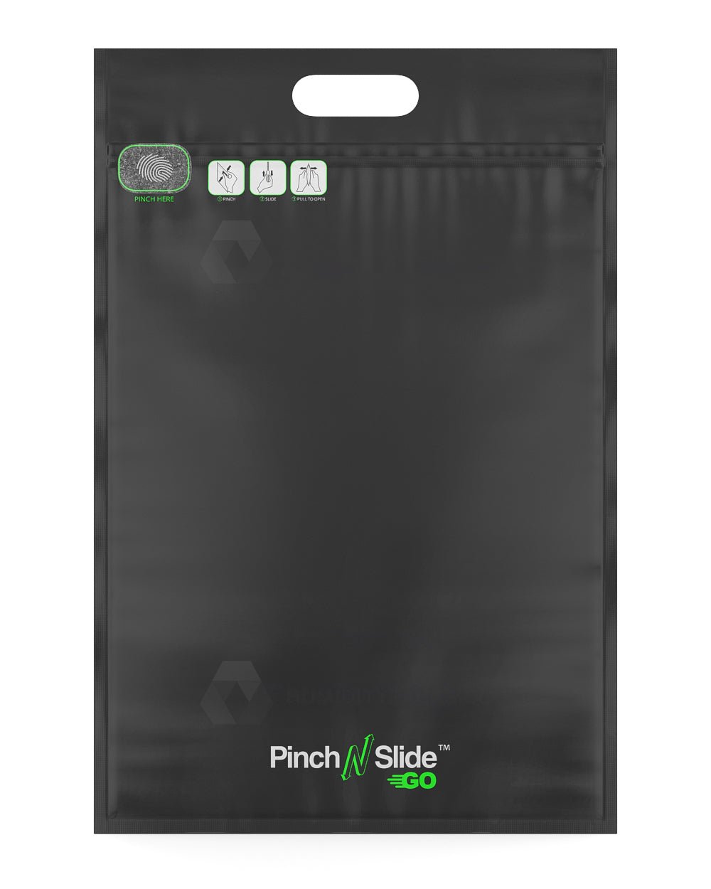 Retail Child Resistant Pinch N Slide Mylar Bags w/ Handles