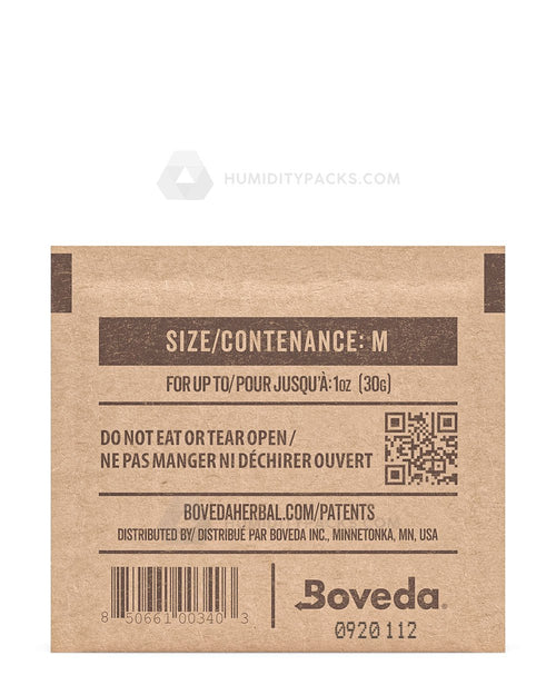 Boveda Humidity Control Packs 8 Grams - 62% - 50 Count