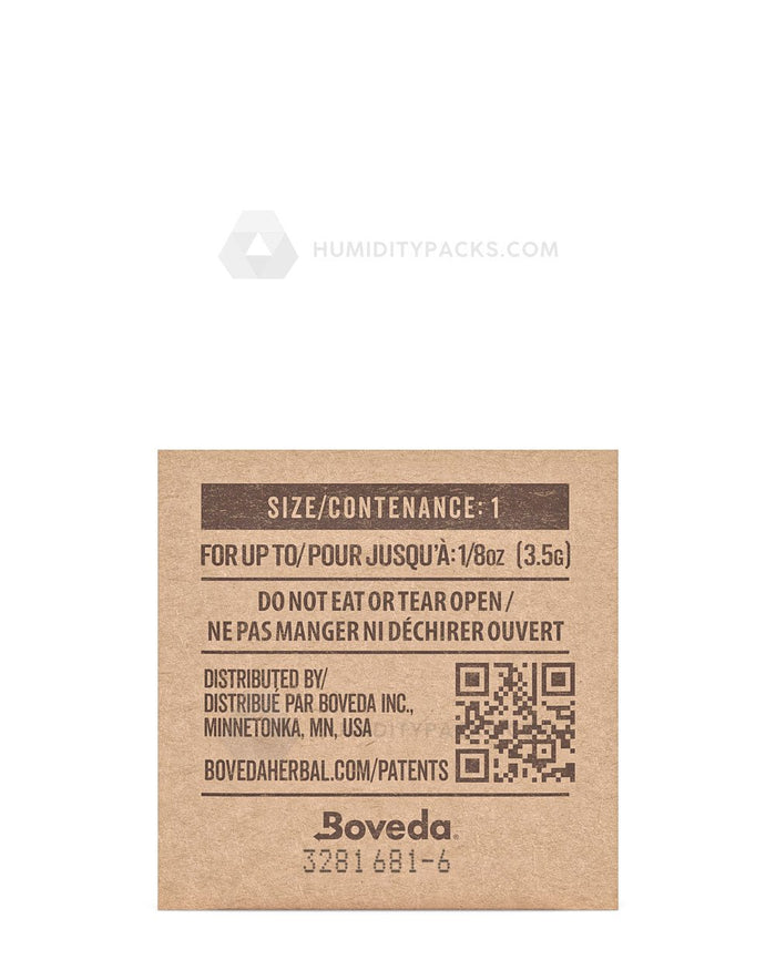 Boveda Humidity Control Packs 1 Grams - 1500 Count